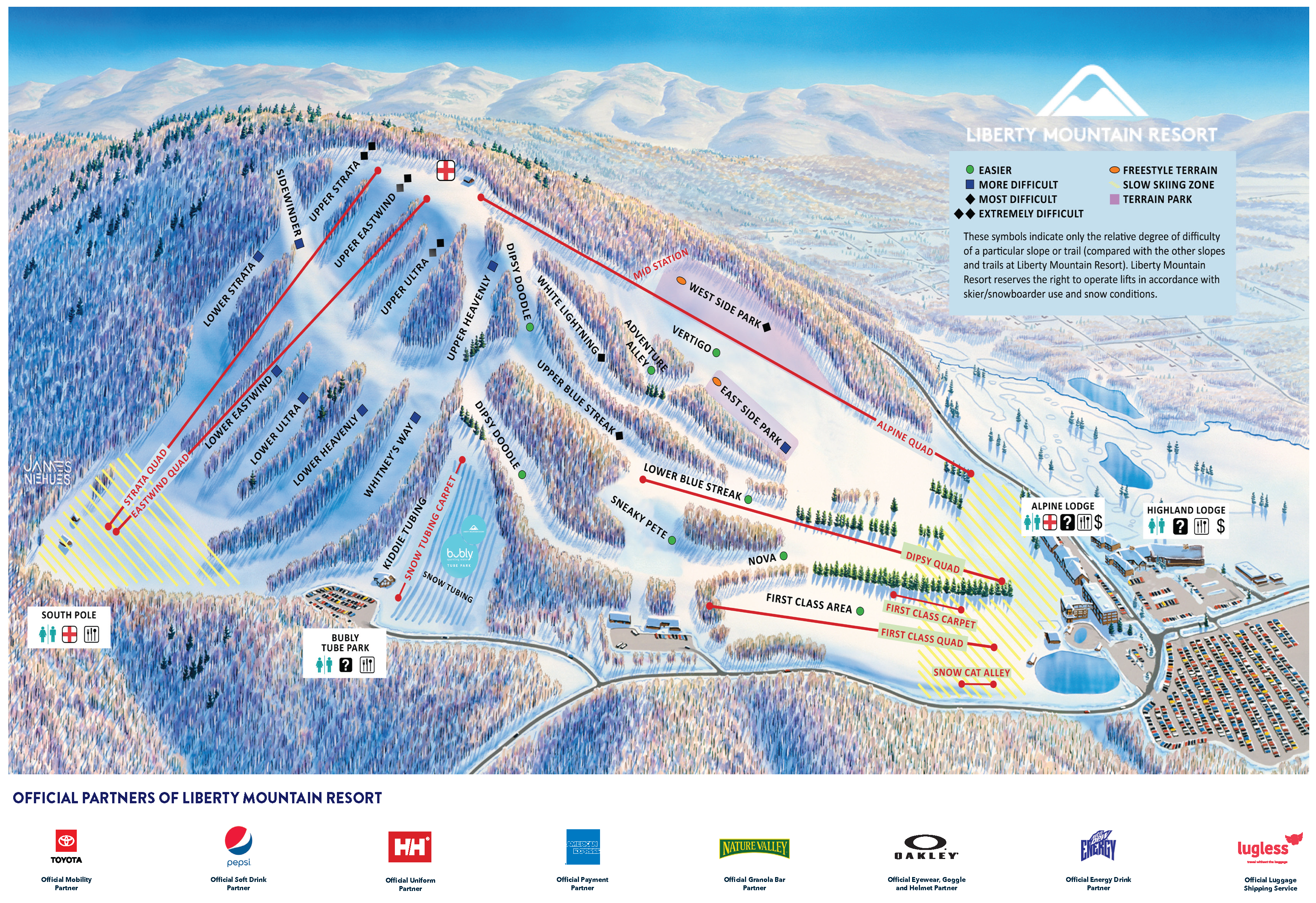 Northstar Ski Resort Map