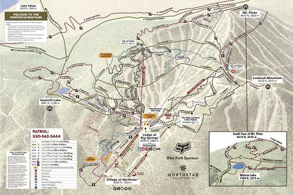 Northstar Ski Resort Map