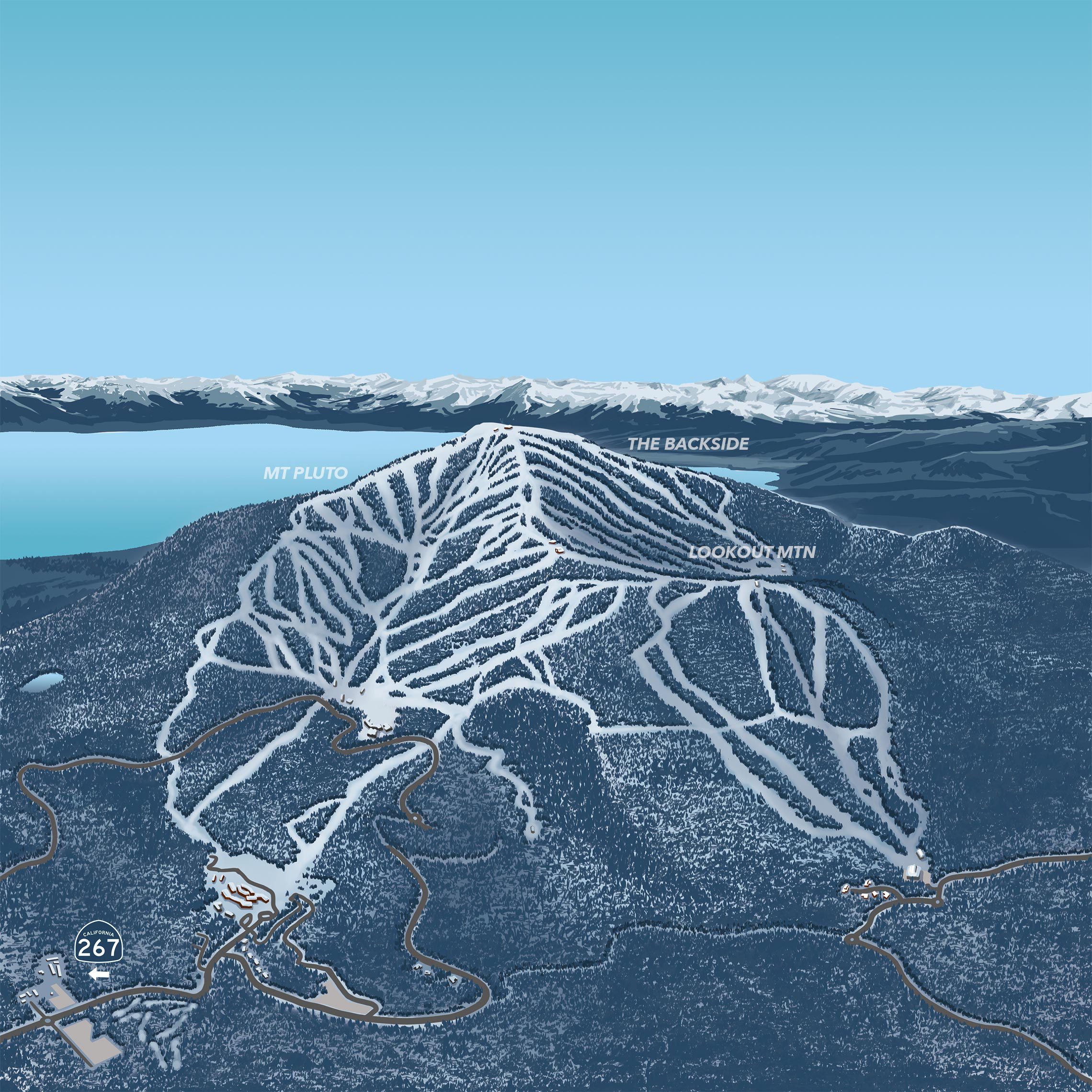 Northstar Ski Resort Map